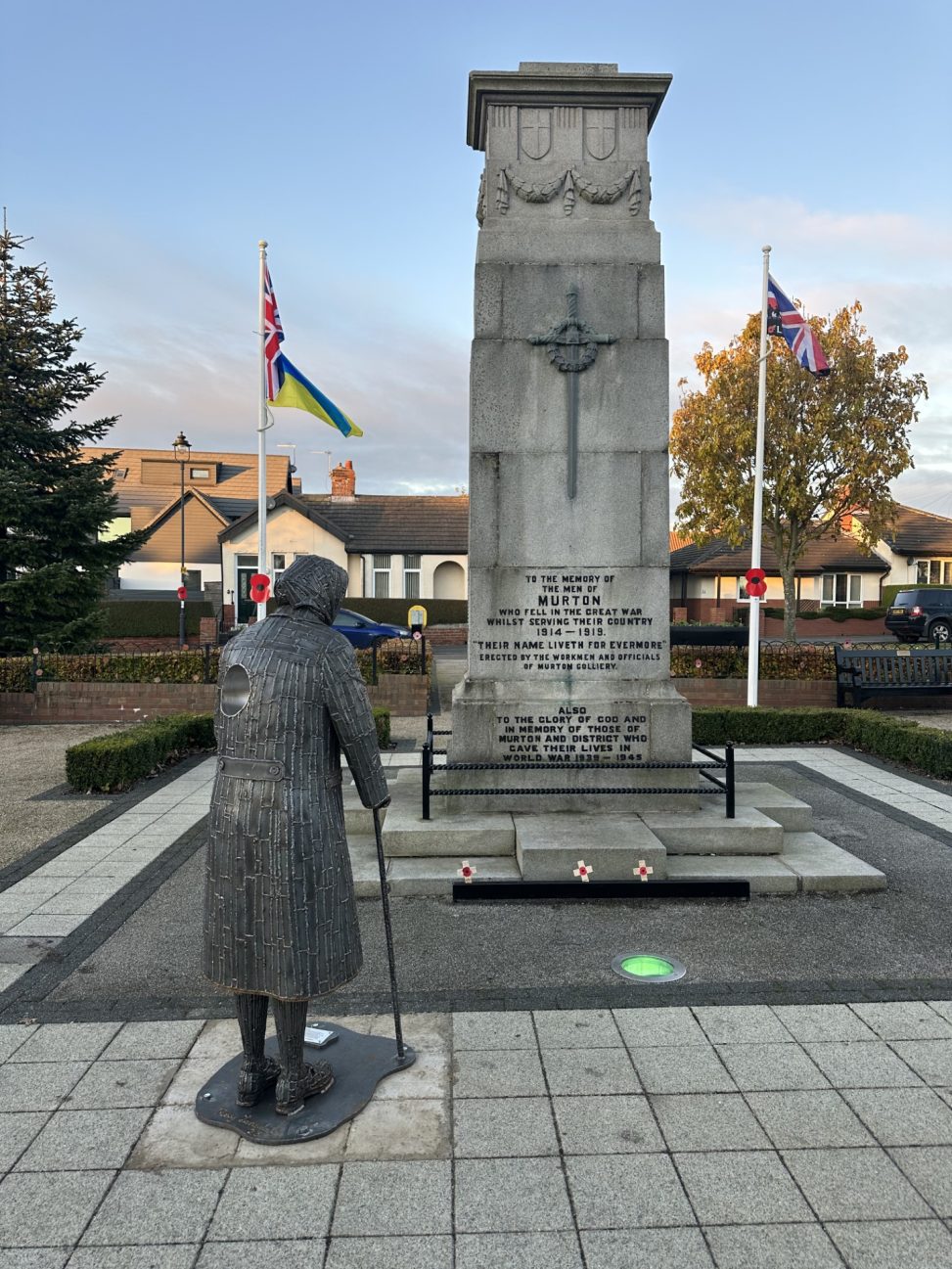 Murton Parish Council introduces a Memorial Sculpture to Murton Village ...